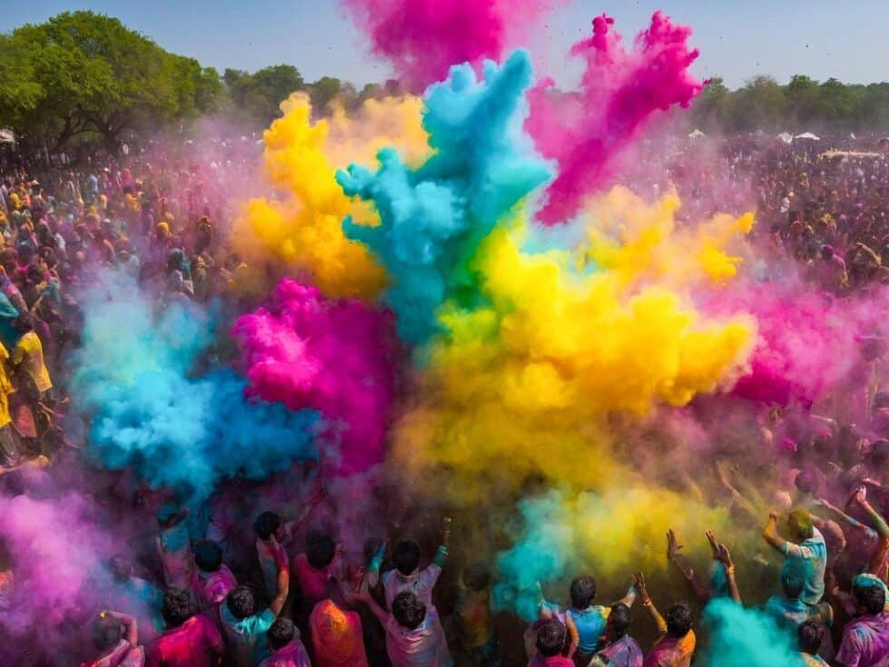 Exciting Holi Events in Ahmedabad to Experience - Escape Zone